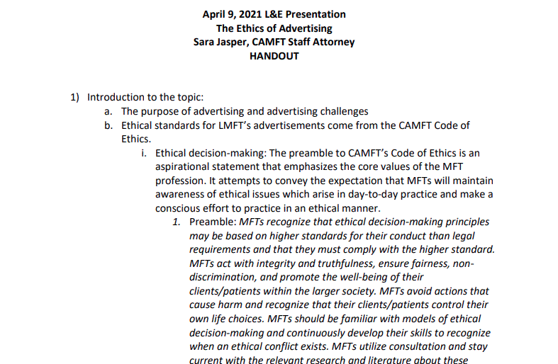 The Ethics of Advertising